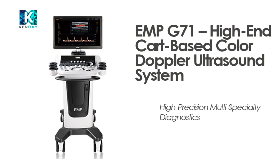 EMP G71 Cart Based Color Doppler Ultrasound System: Premium, Full‑Body ...